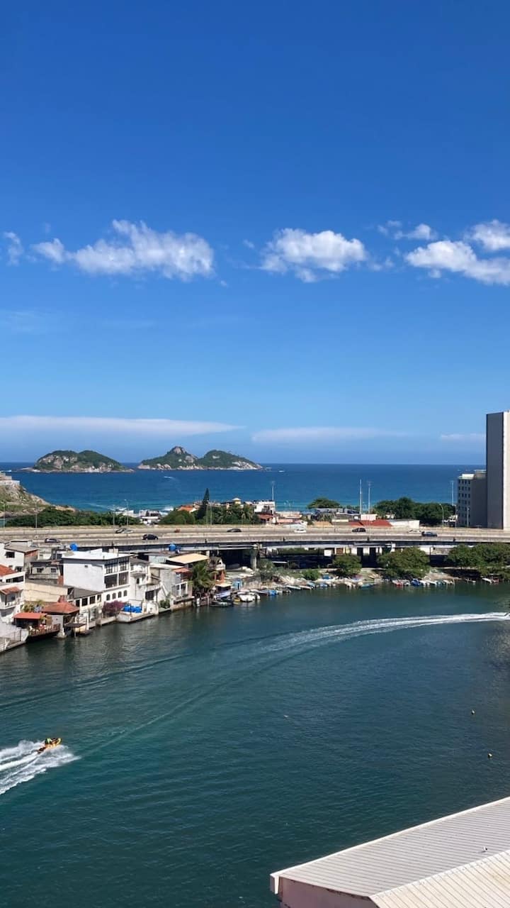 Vista Deslumbrante Entre A Lagoa E O Mar - Río de Janeiro