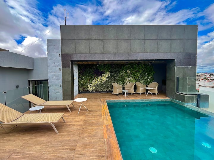 Apartamento Equipetrol: Piscina, Gym, Vista - Bolivia