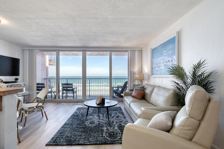 Oceanfront | Heated Pool | Tennis Courts, Balcony - New Smyrna Beach, FL