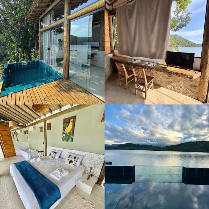 Cabana Rústica Na Natureza - 10 Minutos Do Centro - Brazil