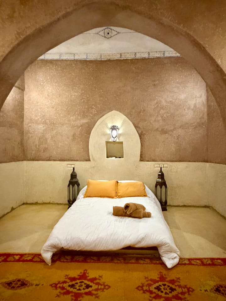Kasbah Des Caids | Museum Room With Ensuite Bath - Morocco