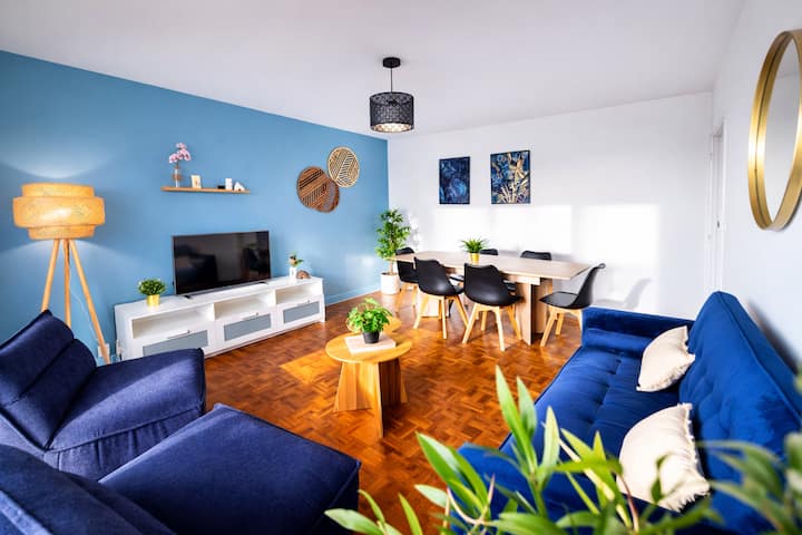 Spacieux & Moderne – 3 Chambres – 10 Min De Rouen - Saint-Étienne-du-Rouvray