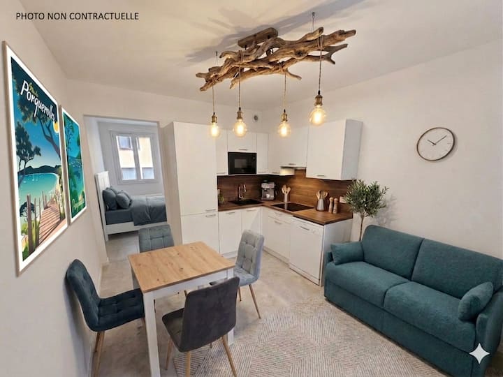 Ile De Porquerolles- Appartement 2 Pièces - - Île de Porquerolles