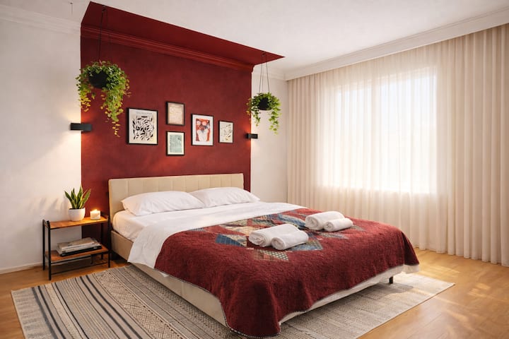 Tramvaya 1 Dk | Metroya 5 Dk | Ferah Ve Rahat 2+1 - Estambul