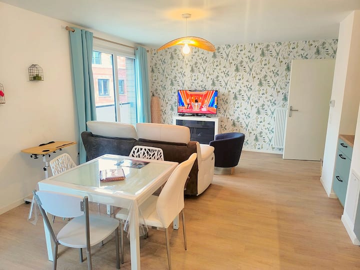 Appartement Spacieux-2 Chambres-parking-balcon - Valenciennes