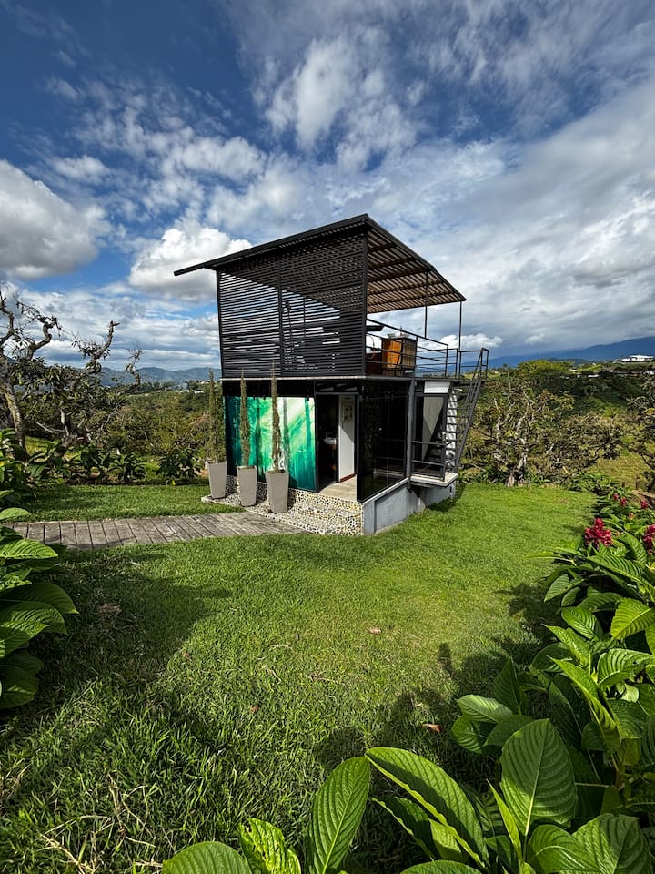 Cozy Glass Cabin In Altagracia - Pereira