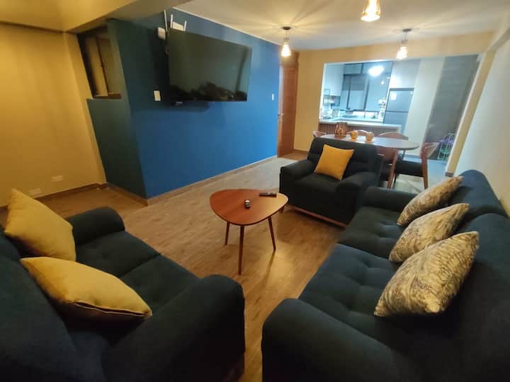 Acogedor Departamento Para 2, Juegos De Mesa - Huaraz