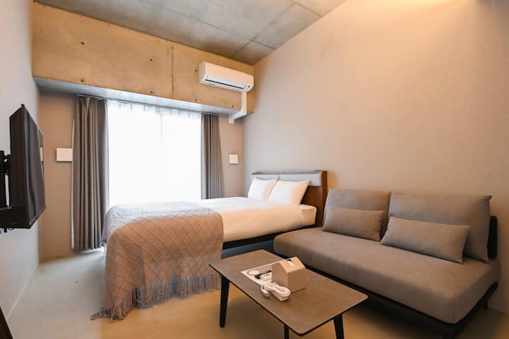 地铁站步行2分钟!临近难波/心斋桥/道顿堀/黑门市场/天王寺/通天阁 - Japan