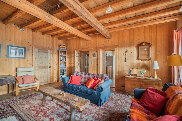 Chalet Authentique Plein Sud Face à La Muselle - Le Bourg-d'Oisans