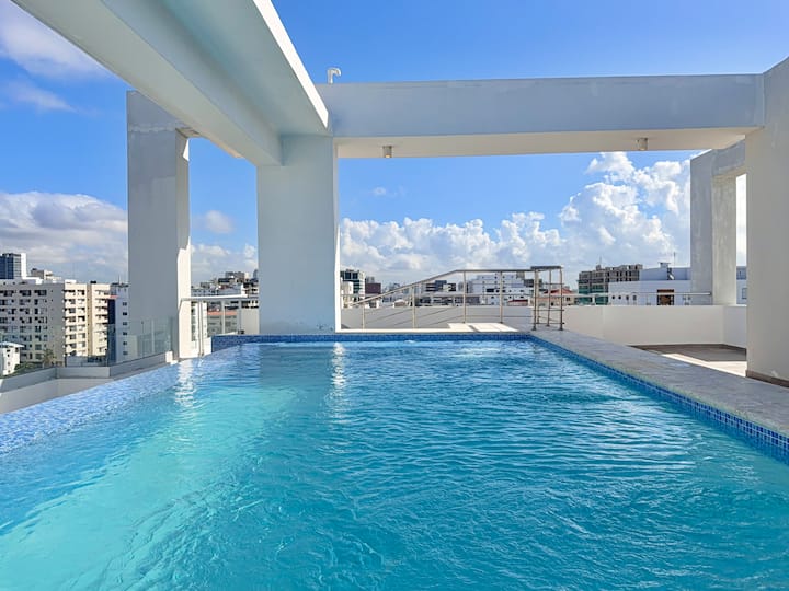 Cozy 1br Retreat In City: Pool & Gym Access - Santo Domingo (Dominican Republic)