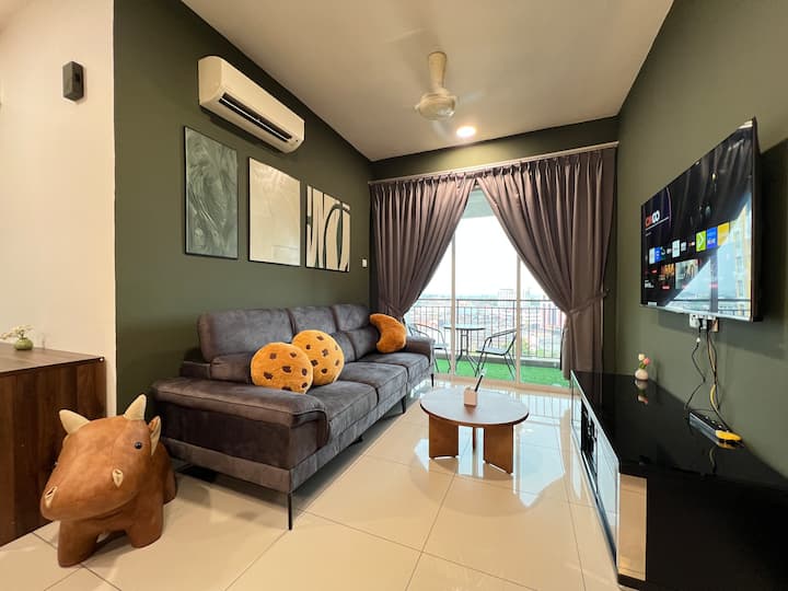 Ipoh City Centre Majestic 2r2b  @Ghomestay 5 - Ipoh