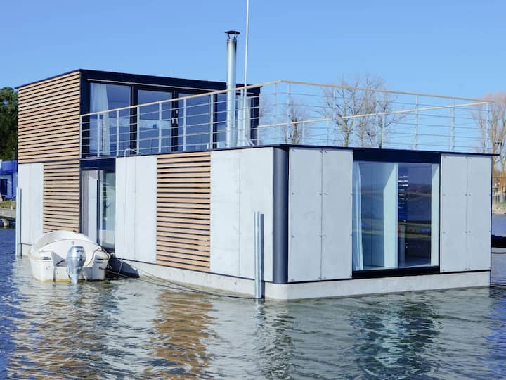 Houseboat Xxl Wanna Sauna Kominek - Mielno