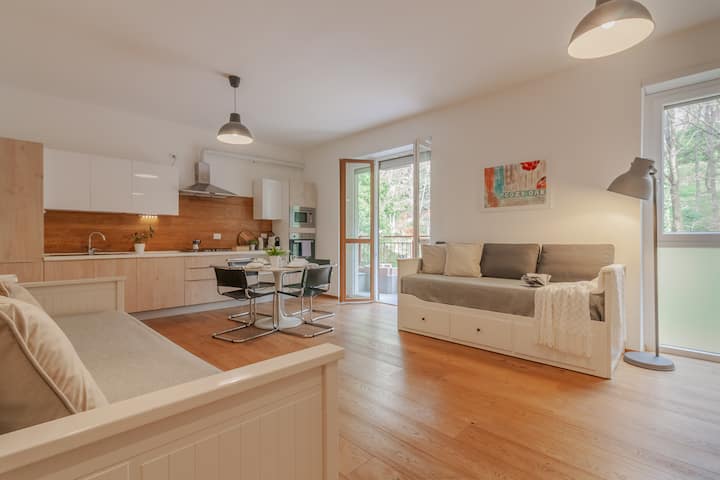 Cozyoak· Hillside Apartment Como–brunate W/garage - Cernobbio