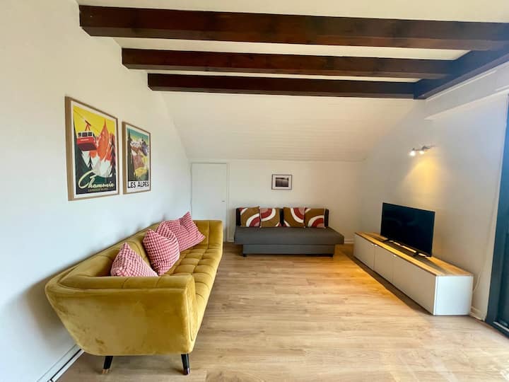 Appartement Avec Balcon Et Jardin, Centre Lac - Nyon