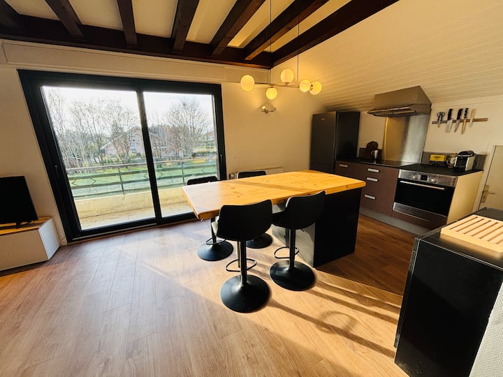 Appartement Avec Balcon Et Jardin, Centre Lac - Nyon