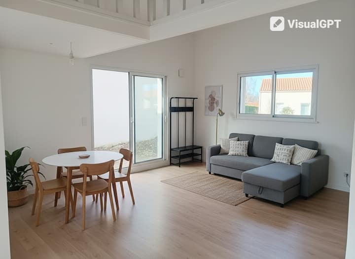 Studio Avec Chambre Mezzanine Pour 4-6 Personnes - Les Epesses