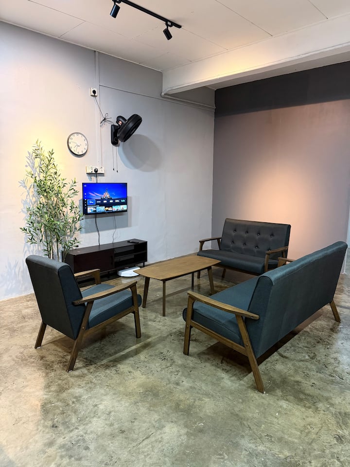Industrial Studio|taman Saga|free Wi-fi & Disney+ - Simpang Empat