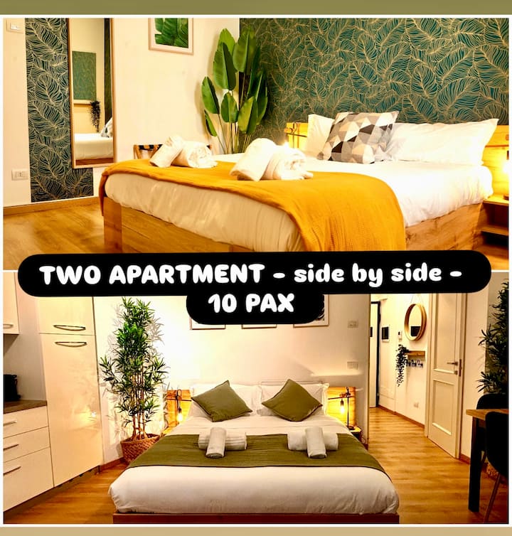 Two Apartments Side By Side/10 Pax [Navigli-duomo] - Milan
