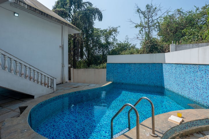Keshi | Boutique 1bhk Apt W/ Pool, Ac & Wifi - Goa