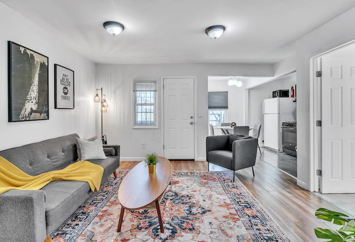 Big 2br Near Nyc • Fast Train Acces To Ewr Metlife - Harrison, NJ