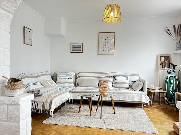 Villa Lumineuse Jardin - Prox Plages, 4 Ch, 7 Pers - Saint-Cast-le-Guildo