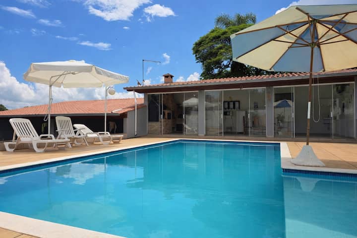 Chácara Aconchegante Com Piscina Em Valinhos - Vinhedo