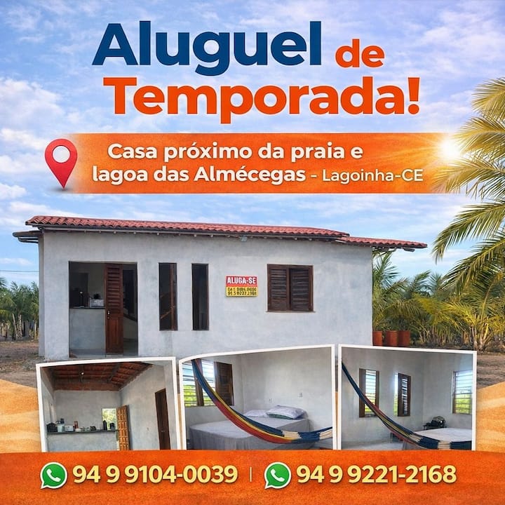 Casa Bem Próxima A Praia  De Lagoinha Ce - Lagoinha