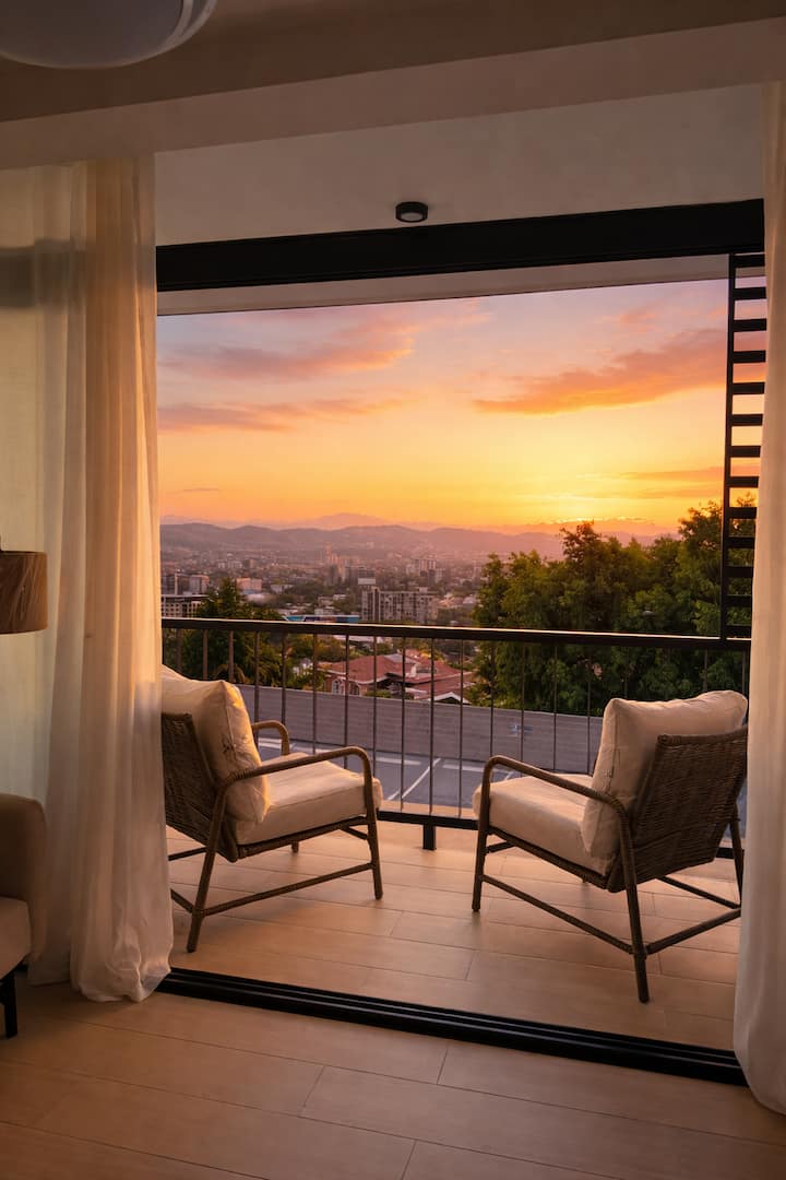 Apto De Lujo: Piscina, Gym, Cowork Y Gran Vista - El Salvador