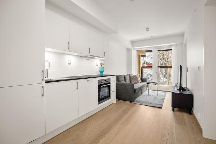 New Flat 10 Mins To Airport & Close To Shopping - Aéroport d'Oslo-Gardermoen (OSL)