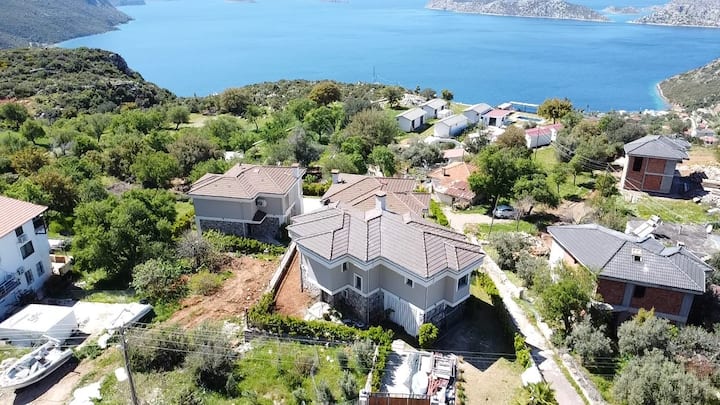 Marmaris Söğüt Köyünde  Yeni Müstakil Villa. - Bozburun