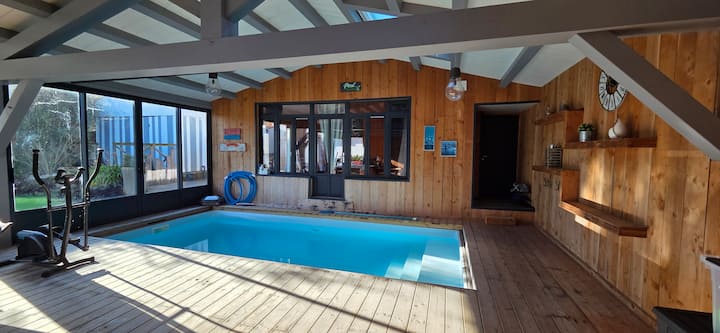 Maison Avec Piscine Couverte - 8 à 10 Personnes - Noirmoutier-en-l'Île