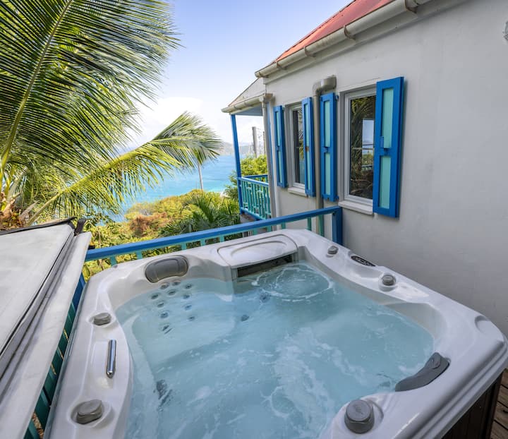 Sago Cottage: Peaceful Home With Stunning Views - Coral Bay, Virgin Islands
