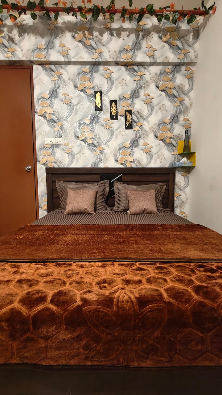 Stylish 1bhk | Iskon/peaceful Stay In Kondhwa - 푸네