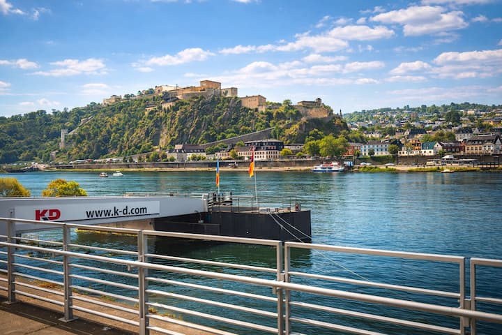 Eckblick Residence I Panorama Balkon - Koblenz