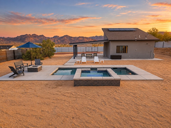 Desert Wave - Private Pool, Spa, Firepit - Joshua Tree, CA