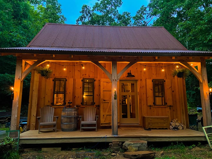 Handcrafted Timber Frame Cabin Retreat - University of Connecticut, Storrs