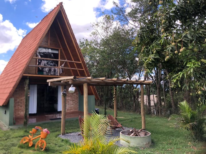 Chalé Romântico Dengo Dengo Com Piscina! - Pindamonhangaba