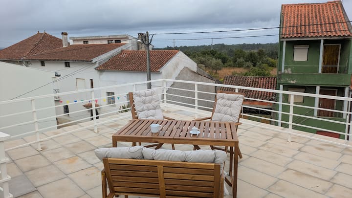 Starlight Villa With Rooftop Terrace Near Coja - Arganil
