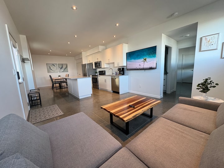 Modern Day Light Basement - Kamloops