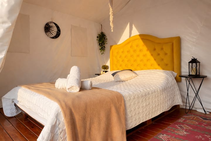 Glamping Matrimonial En Paracas | Piscina | G7 - Peru