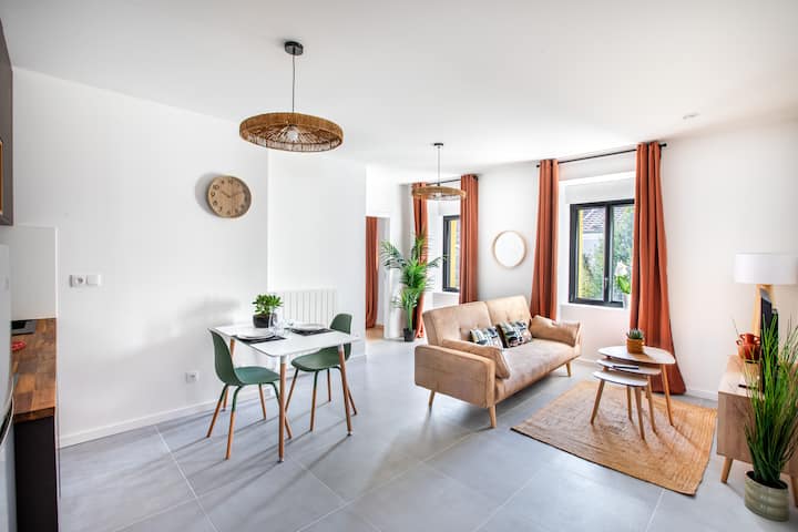 Escapade Romantique Avec Jacuzzi – Vue Jardin - Mulhouse