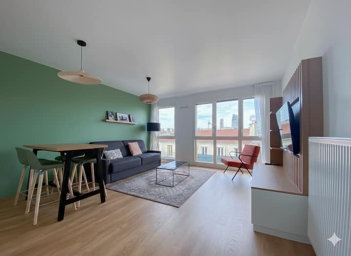 Bright Flat With A View - Maisons-Alfort