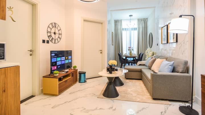 Maryah Vista 1br | Luxe Balcony Retreat - Abu Dhabi