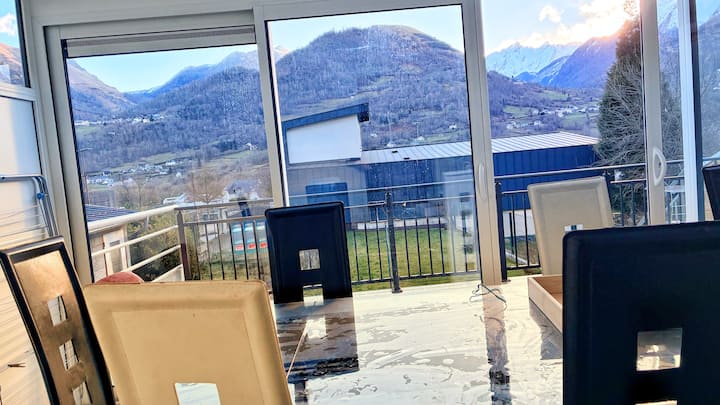 Appartement 4/6 Places Centre Laruns Vue Montagne - Station d'Artouste
