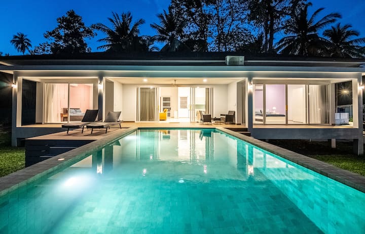 Brand New Jungle Pool Villa Ban Tai | 3br - 帕岸島