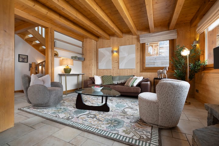 Folettes - Chalet4br|garden|view Fireplace|jacuzzi - Les Houches