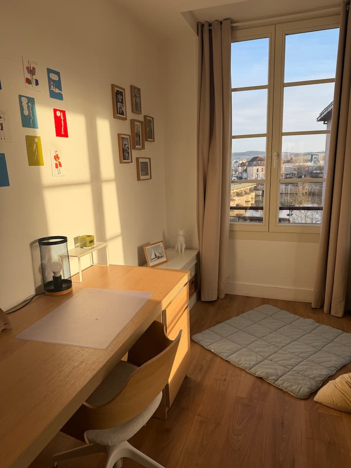 Chambre Et Salle De Bain Privatives - Auxerre