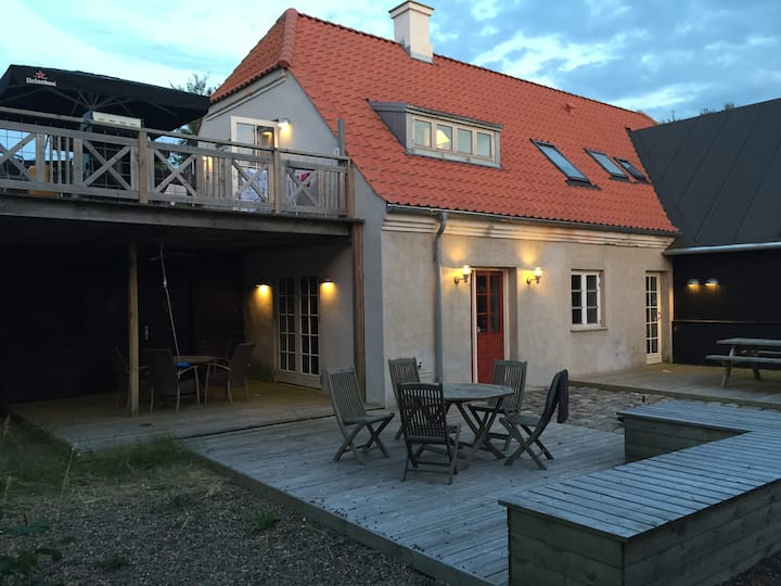 Stor Charmerende Feriehus I Hulsig. - Skagen