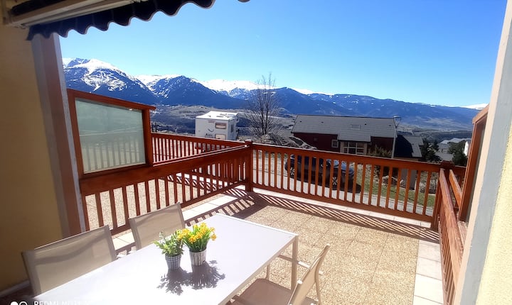 Appartement Lumineux
Terrasse/vue Dégagée/parking - Matemale
