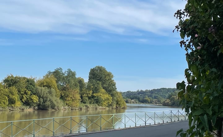 Face à Saint-émilion, Bord De Rivière - Saint-Émilion